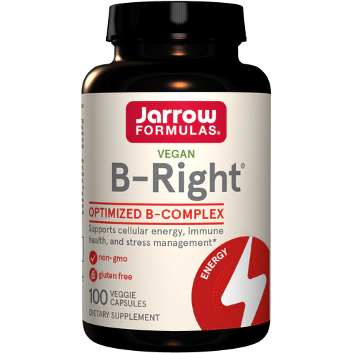 B-Right 100 capsules - best balanced B-vitamin complex with 5MTHF ...