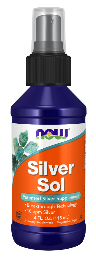 Silver Solution liquid 118ml - colloïdale zilveroplossing 10ppm | NOW