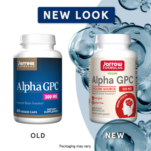 Alpha GPC 300mg 60 capsules - L-alphaglycerylphosphorylcholine ...