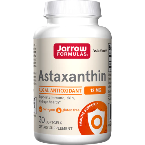 Astaxanthin High Potency 12mg 30/60 softgels - supports skin, joint and ...