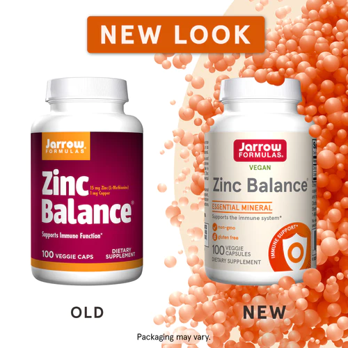 Zinc Balance 15mg 100 capsules - synergistic combination of zinc and ...