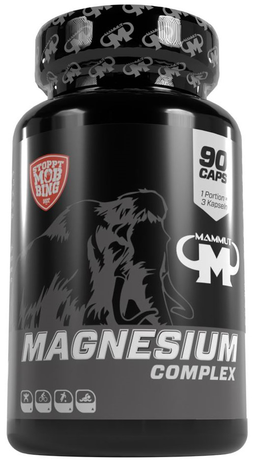 Magnesium Complex 90 capsules with 4 forms of magnesium for healthy ...