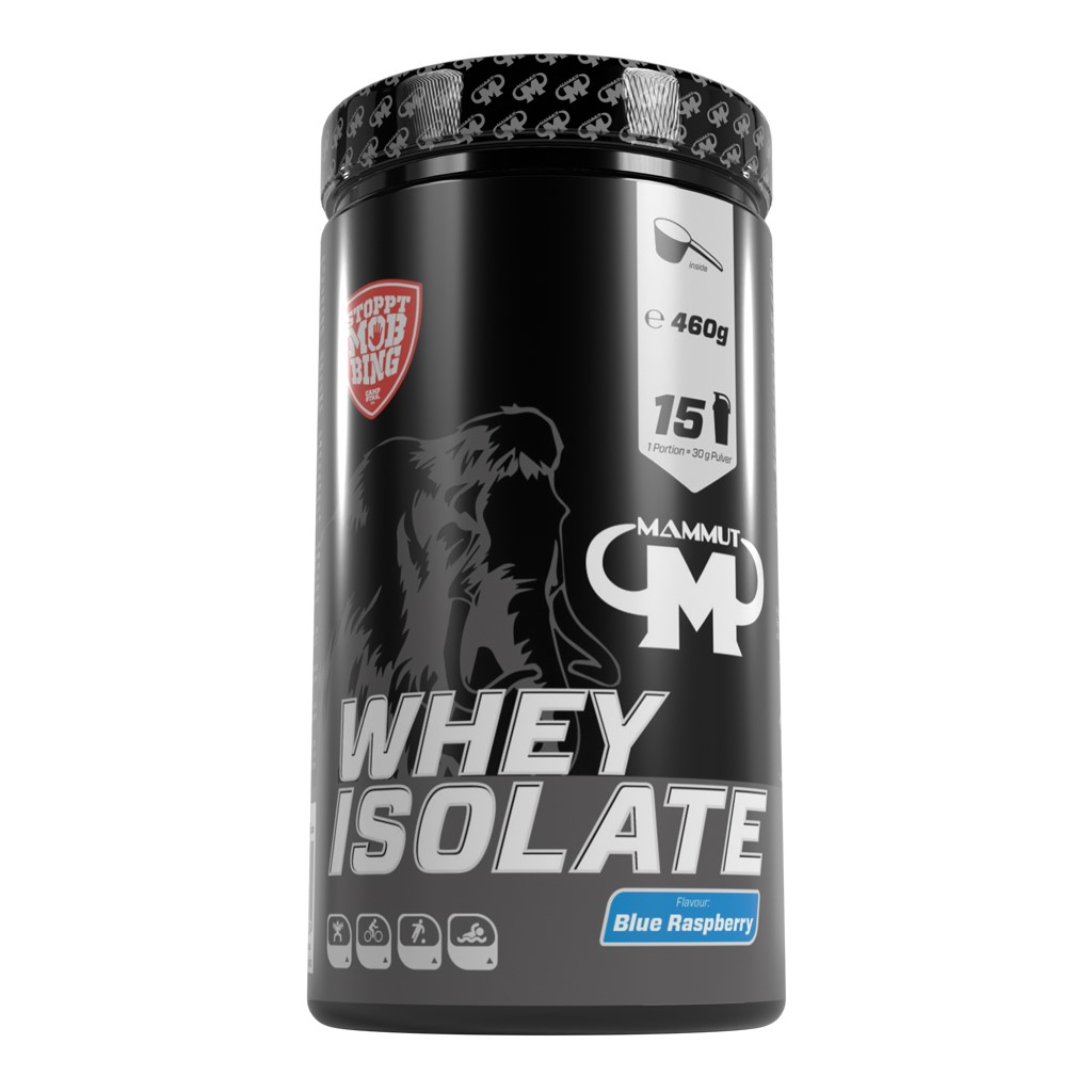 Whey Isolate 460g blue raspberry flavour | Mammut Nutrition