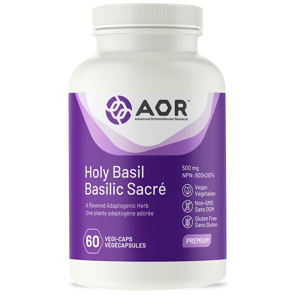 Holy Basil 60 capsules - ursolic acid and eugenol | AOR