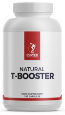 Natural T-Booster 180 capsules - magnesium, zinc and ginger | Power ...
