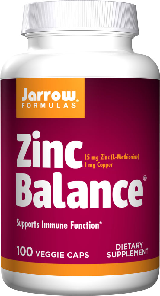 Zinc Balance 15mg 100 capsules - synergistic combination of zinc and ...