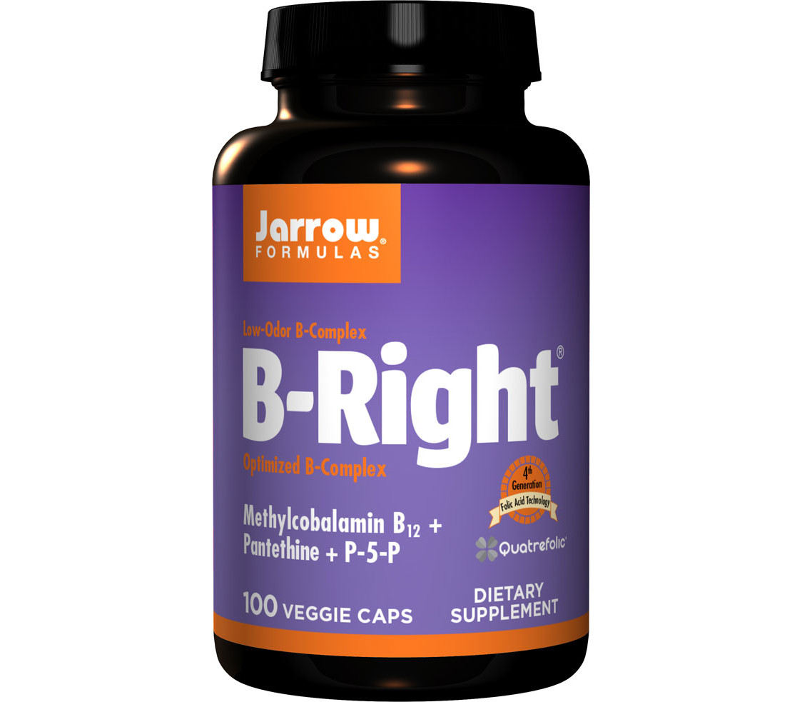 B-Right 100 capsules - best balanced B-vitamin complex with 5MTHF ...