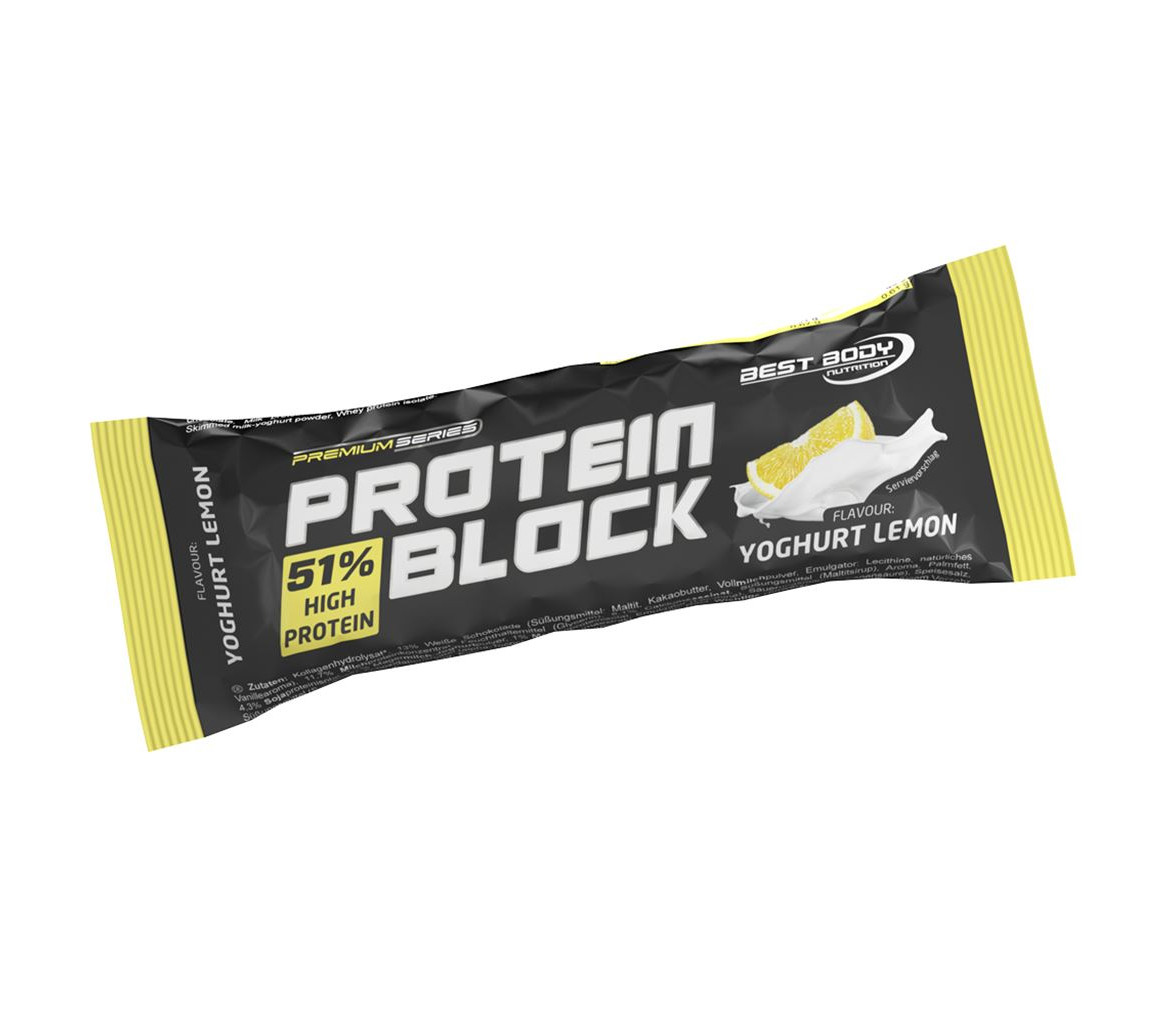 Protein Block 90g - 15 tasty protein bars with 45g of protein in 5 ...