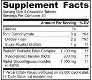 XOS+GOS Prebiotics 90 chews - xylo-oligosaccharides and galacto ...