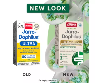 Jarro-Dophilus Ultra Gut Rescue 50 billion 60 capsules - 10 beneficial ...