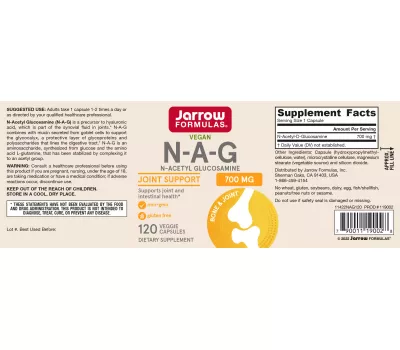 N-acetyl Glucosamine 700mg 120 capsules - veelzijdige glucosamine voor ...