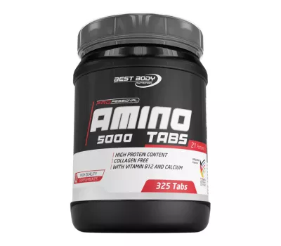 Amino 5000 325 tablets - all muscle-building amino acids in one tablet ...