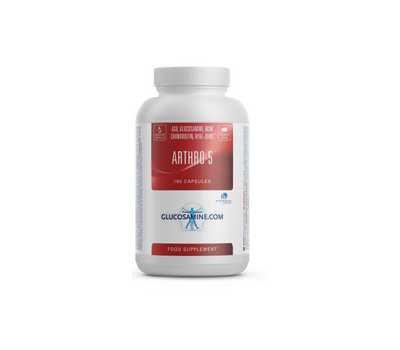Arthro-5 180 capsules - glucosamine sulfate, chondroitin, MSM, ASU, and ...