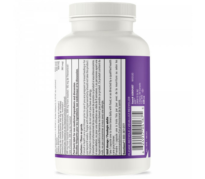 B - Advanced B-complex 180 capsules - benfotiamine, methyl-B12, 5MTHF ...