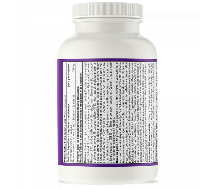Strontium Support II 120 capsules supports bone mineral density | AOR